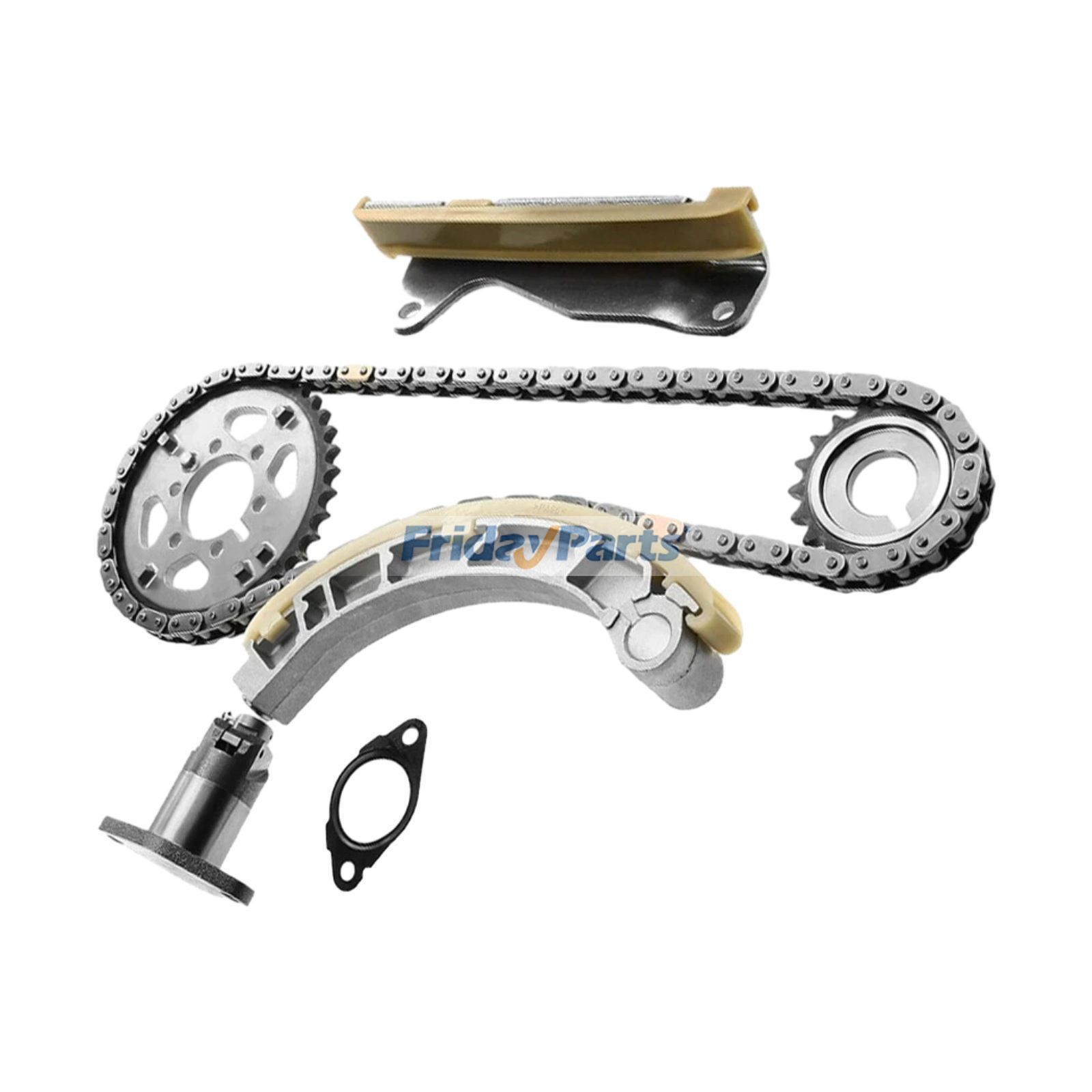 Timing Chain Kit for Isuzu Engine 4JJ1 Hitachi Excavator ZX110-3 ZX120 ...