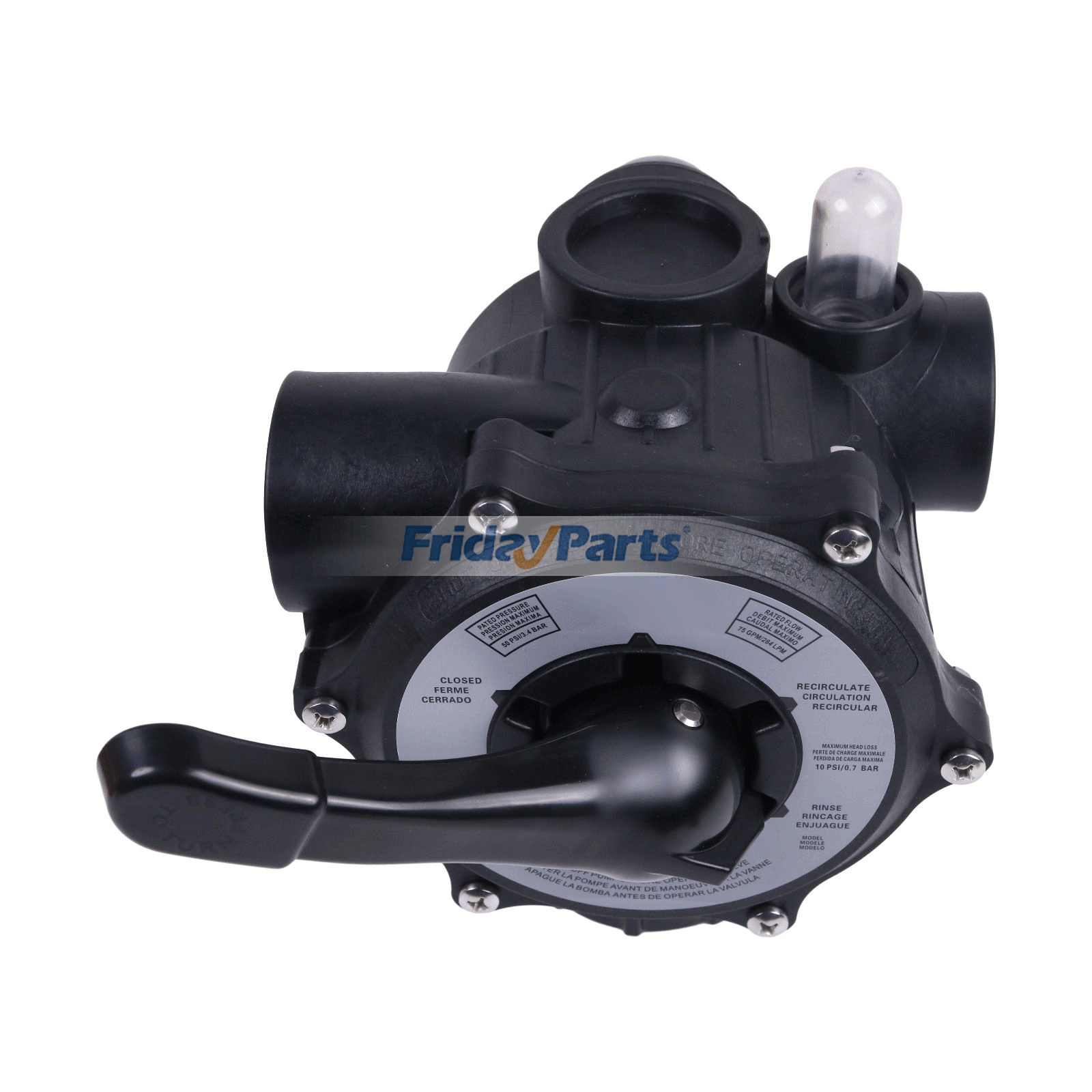 Vari-Flo XL Multiport Valve SP0710XR50 for Hayward Filter DE2400 3600 ...