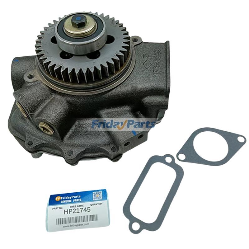 Water Pump 176-7000 for Caterpillar CAT 3176C 3196 C-10 C-12 Engine ...