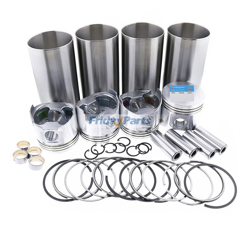 Cylinder Liner Kit Engine Four Matching for Yanmar 4TNE98