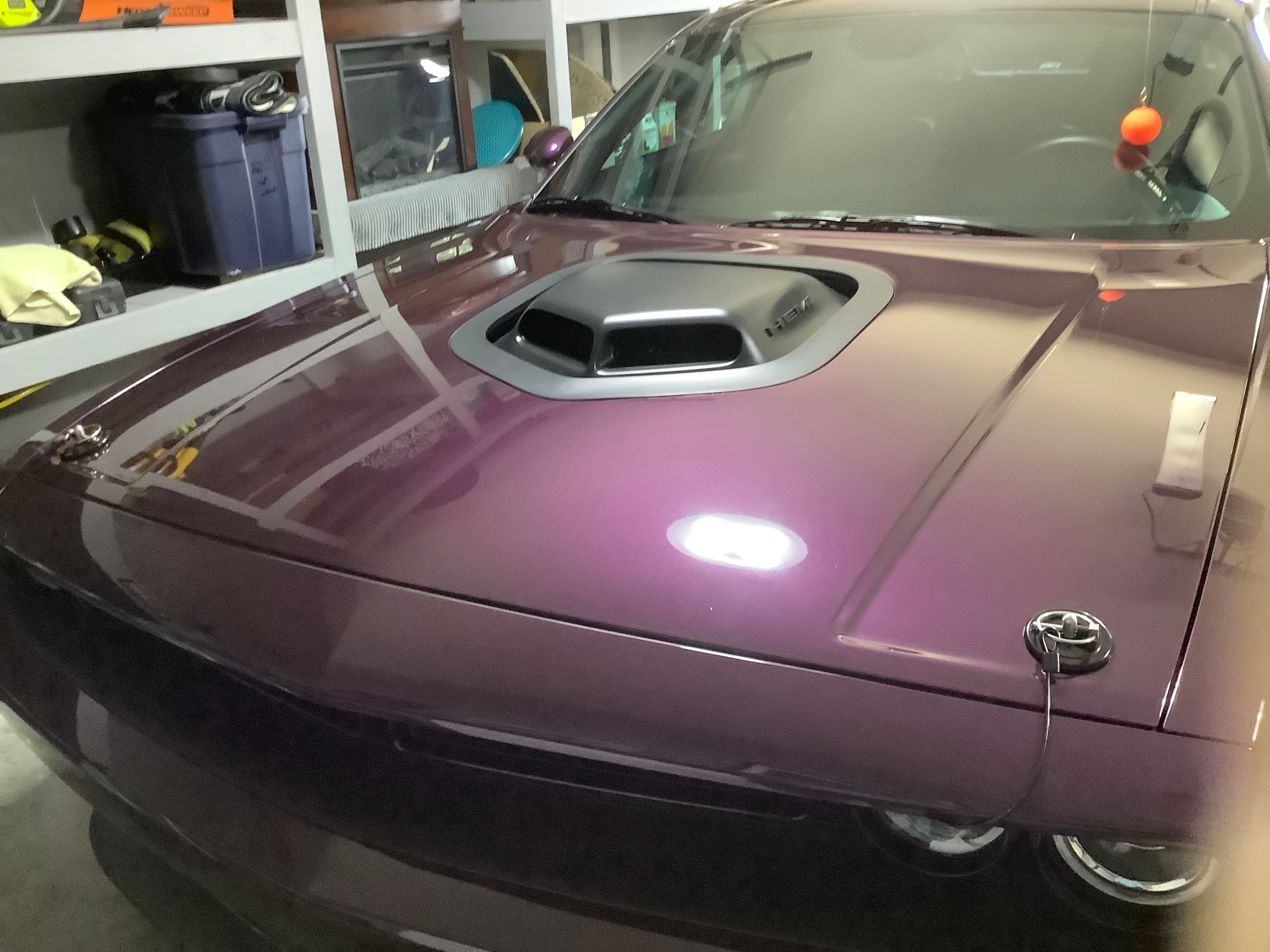 Hood Pin Kit Black 82214260AC P5155755 for Dodge Challenger